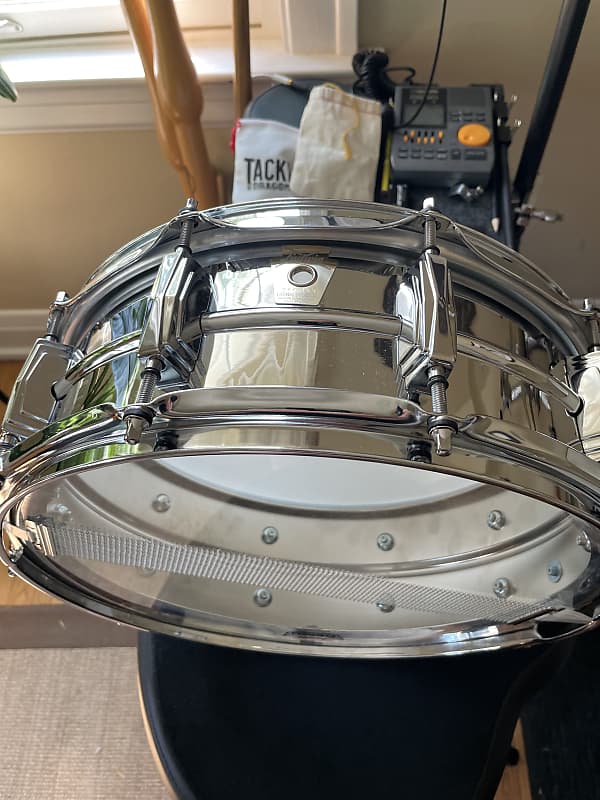 Ludwig LM400 Supraphonic 5x14" 10-Lug Aluminum Snare Drum | Reverb