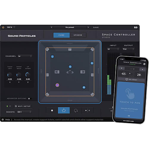 Sound Particles Space Controller Standard (Download) | Reverb