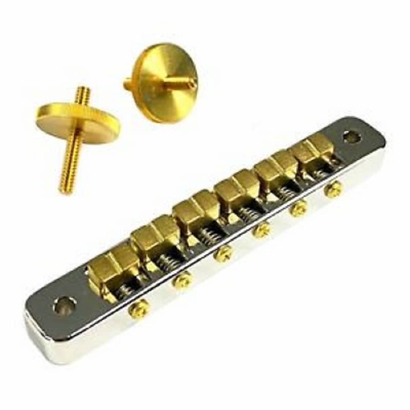 PRS Two-Piece Bridge with Studs and Thumbwheels | Reverb