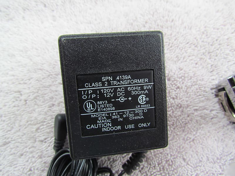 SPN 4139A Class 2 Transformer Tip Positive 12Volt 300mA | Reverb