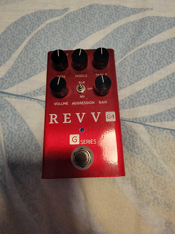 REVV G4 Distortion 2018 - 2021 - Red | Reverb