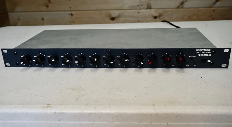 Biamp Advantage 801 Mic/Line Mixer | Reverb