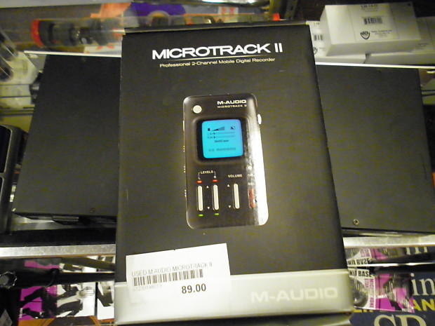 M Audio Microtrack II | Reverb