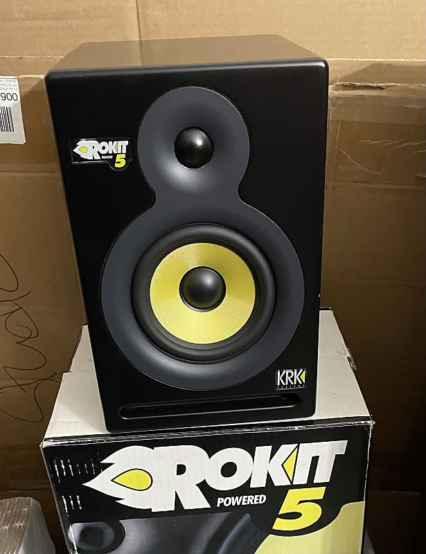 KRK RP-5 5” Powered Reference Monitor 2000s - Black | Reverb