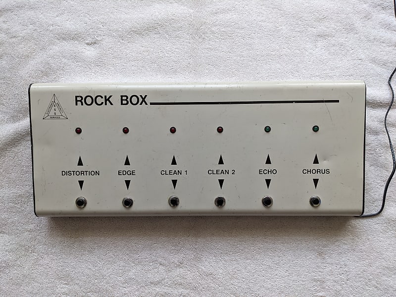 Rare ESS Rock Box w/SR&D Rockman X100 Amp & Rockadaptor | Reverb