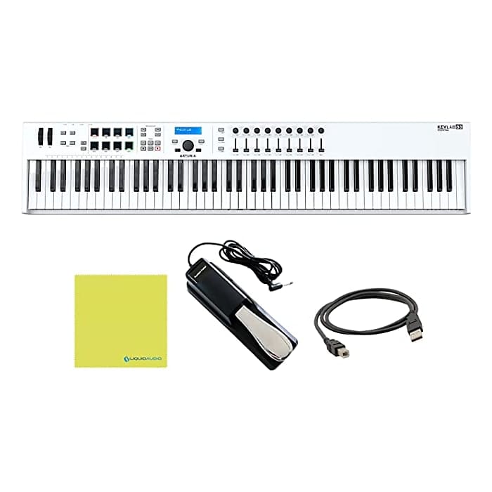 Arturia KeyLab Essential 88-key Keyboard Controller Bundle w/ | Reverb
