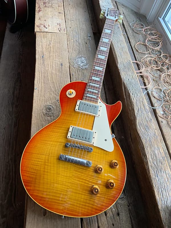 Gibson R9 Les Paul Custom Shop With Flame Top | Reverb Canada