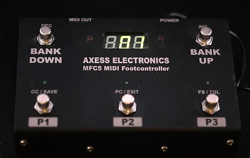 Axess MFC5 footswitch: controls multiple MIDI devices! | Reverb