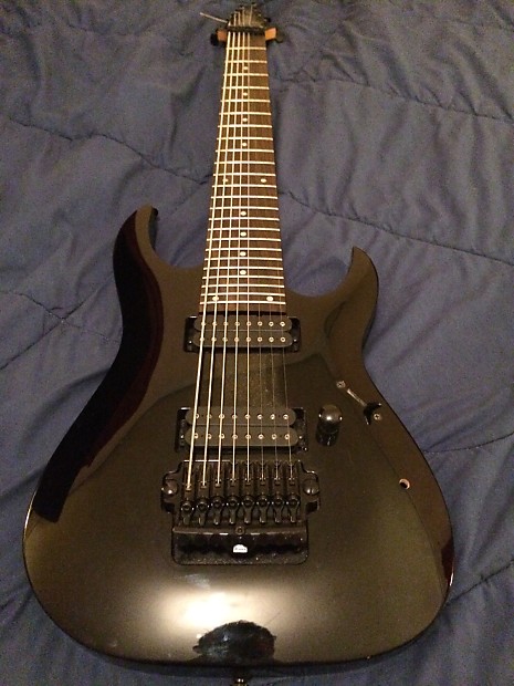 Ibanez RGA8 UPGRADED Black 8 string guitar plus deluxe gig | Reverb