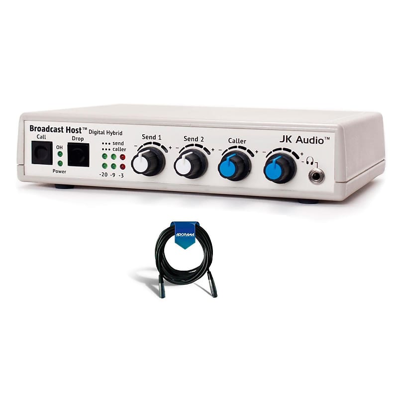 JK Audio Broadcast Host Analog Digital Hybrid Telephone, | Reverb