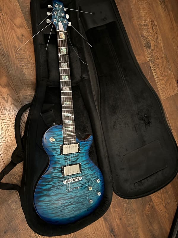 Kiesel CS6 2016 Translucent Aqua Burst | Reverb