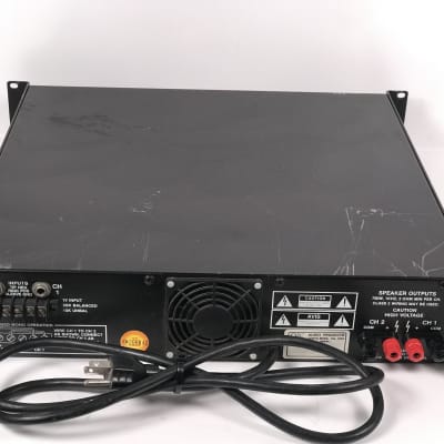 QSC Audio Products MX1500 Professional Stereo Power Amplifier | Reverb