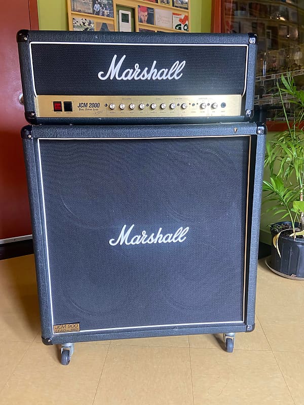 Marshall JCM-2000 with 4x12 Cabinet 2007 - Black | Reverb