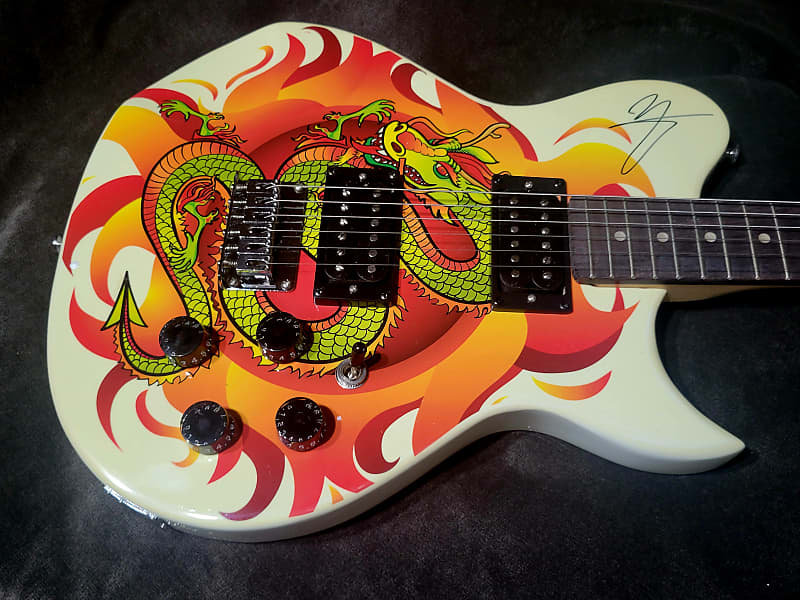 Washburn Vince Neil Signature Model Guitar - Autographed | Reverb