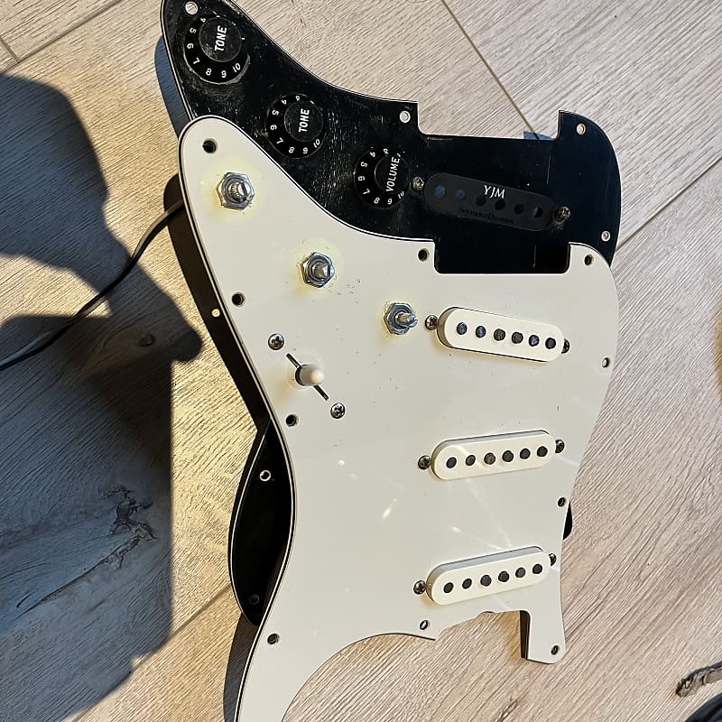 Seymour Duncan YJM Fury Malmsteen Loaded Strat Pickguard | Reverb