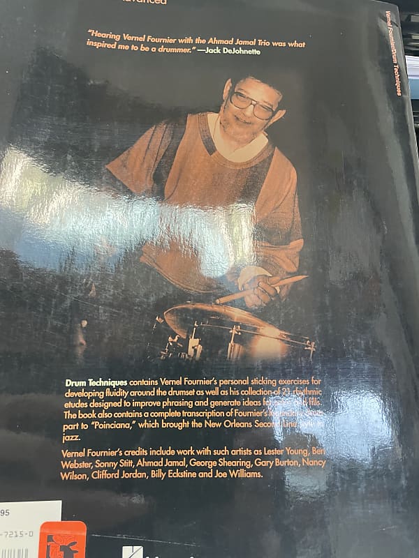 Hal Leonard Vernel Fournier Drum techniques 2000+ Colorful | Reverb