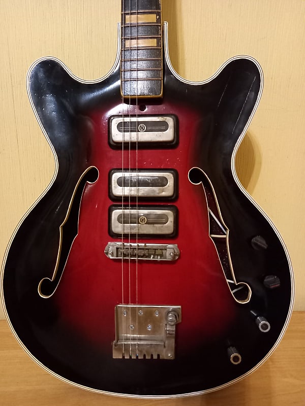 Orfeus Orpheus Hebros Super Electric Guitar Vintage 1970 | Reverb