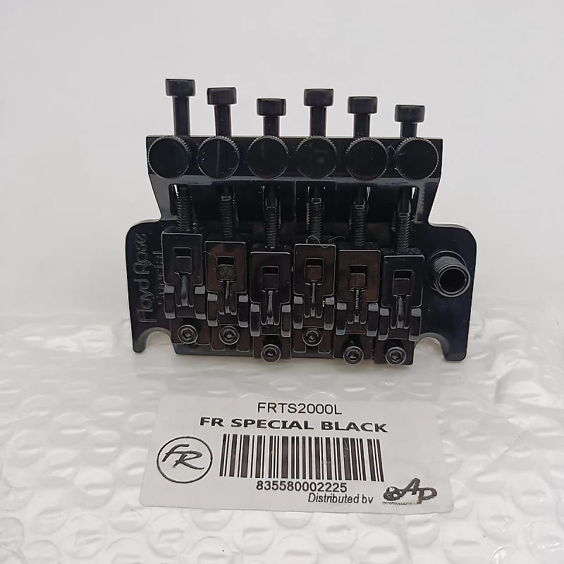 Floyd Rose Black Left Handed Special Series Bridge and | Reverb