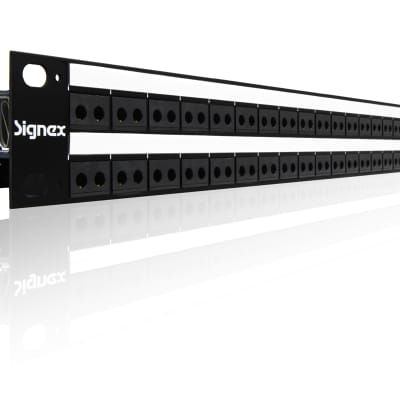 Signex CPT96D25 Isopatch Bantam Patchbay Rear D Sub Silver | Reverb UK