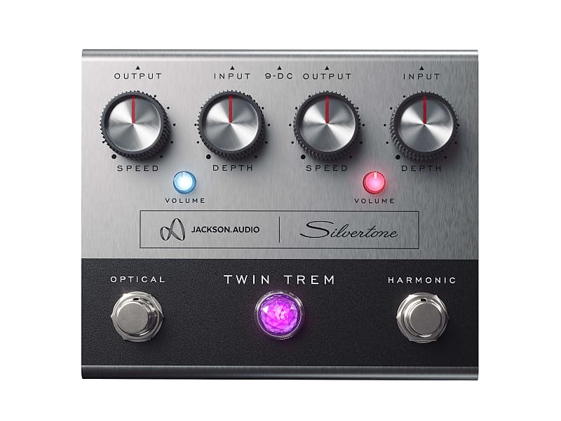 Silvertone Twin Trem Dual Tremolo Pedal by Jackson Audio | Reverb