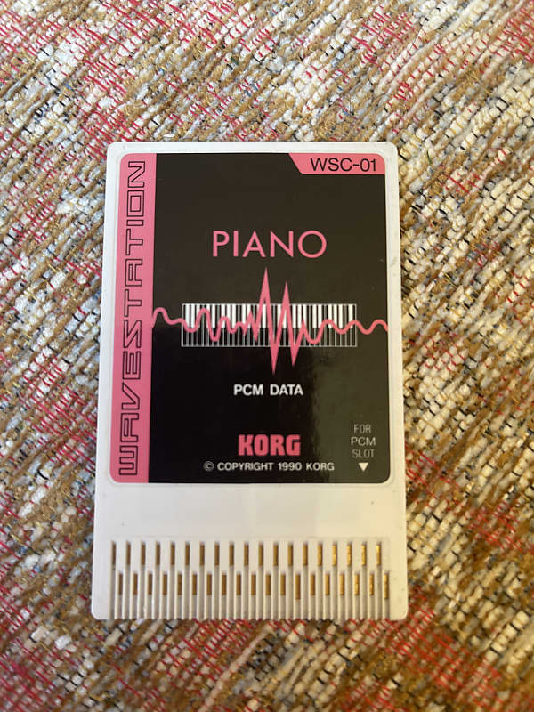 Korg Wavestation A/D PCM data card WSC-01 Piano | Reverb