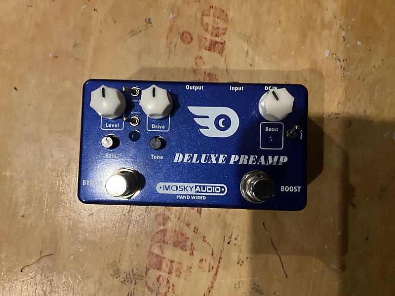 Mosky Audio Deluxe Pre-Amp Overdrive and Boost w/Toggle | Reverb