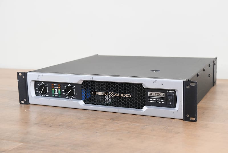 Crest Audio CD-2000 2-Channel Power Amplifier (church owned) | Reverb
