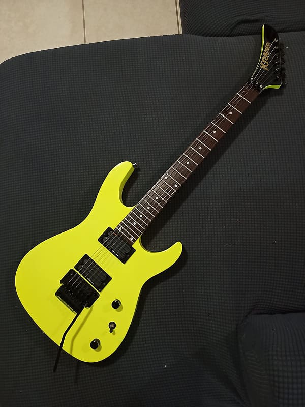 Kramer Baretta FR404SD Nuclear Yellow | Reverb