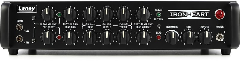 Laney Ironheart IRT-Studio 15-watt Rackmount Tube Head | Reverb