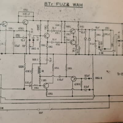 Shin-ei WF-24 Vintage 70'S Wah Fuzz Companion | Reverb