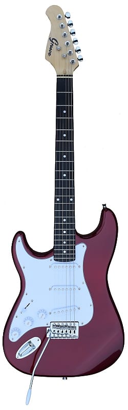 Groove S2024 Metallic Red Left-Handed Strat-Style | Reverb Canada