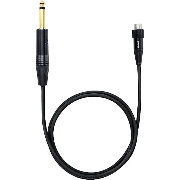 Shure WA305 Instrument Cable 2024 - BLACK | Reverb