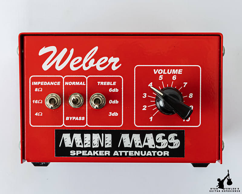 Weber Mini Mass Speaker Attenuator 25-watt | Reverb