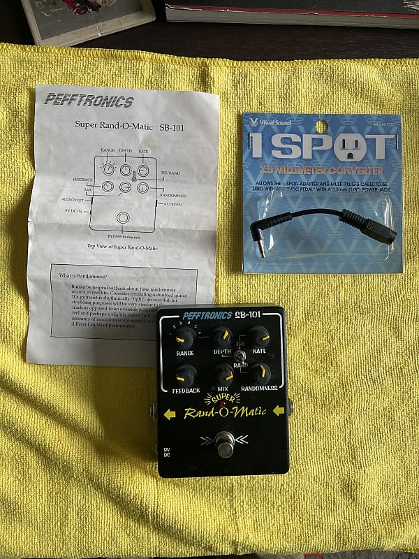 Pefftronics SB101 Rand-O-Matic With 3.5 converter to 9v | Reverb