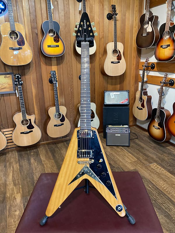 Epiphone 58 Korina Flying V w/Case (2016) | Reverb