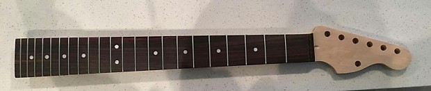 Musikraft 7 String Strat Neck (Maple/Rosewood) | Reverb