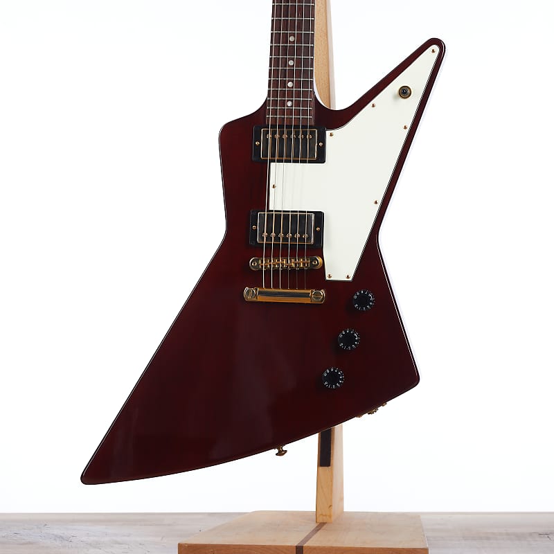Gibson Explorer Elite, Aged Cherry | Demo | Reverb