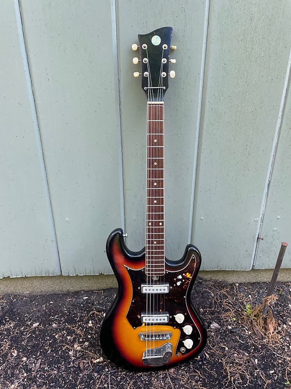 Silvertone 319-1412 ? 1970 - Sunburst Solidbody Electric | Reverb