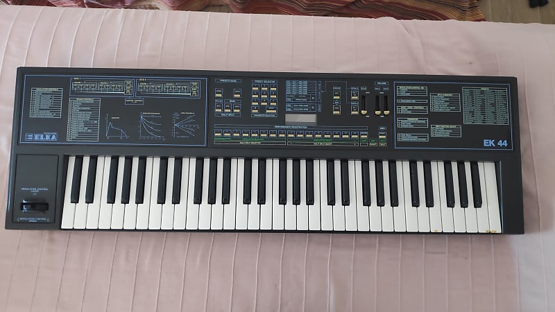 Elka EK44 - made in Italy in 1986 - Rare FM Synthesizer - | Reverb