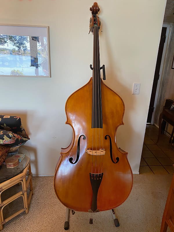 Shen SB180 Carved Top Upright Bass | Reverb