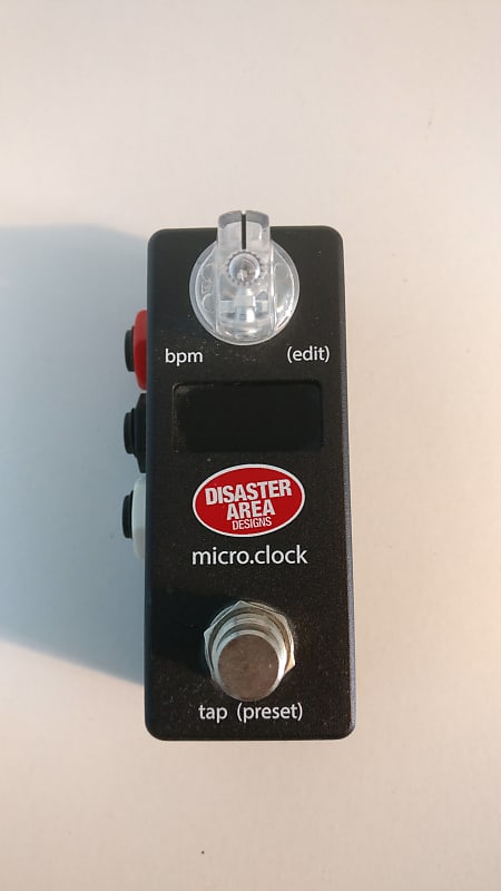 Disaster Area Designs Micro Clock MIDI Tap Tempo | Reverb