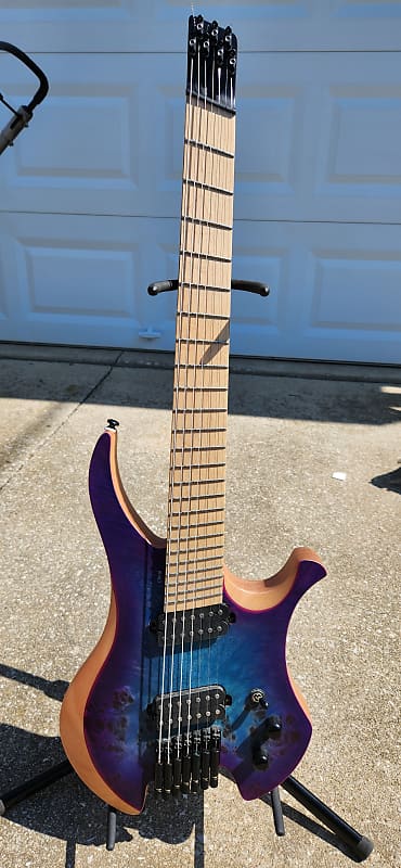 Agile 7 String Multiscale Fanfret Chiral Parallax 72527 Mn Reverb