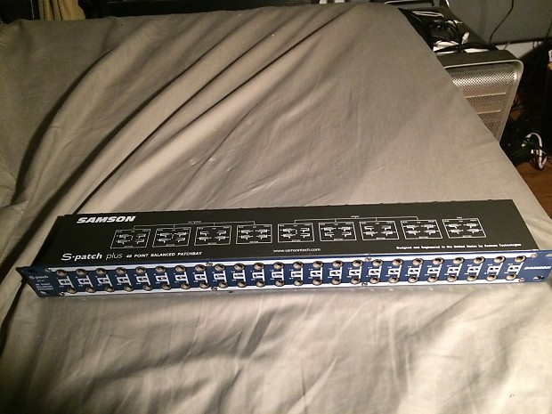 Samson S patch plus 48 point balanced patchbay | Reverb