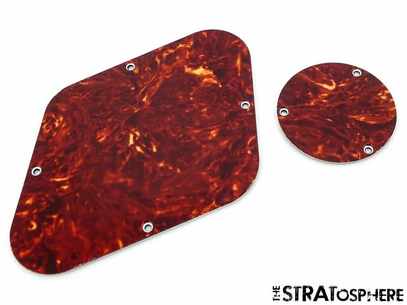 * NEW Brown Tortoise REAR CONTROL PLATES for Gibson | Reverb Australia