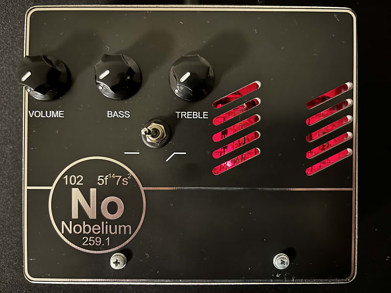 Nobelium DI valve bass preamp (after Noble DI) | Reverb