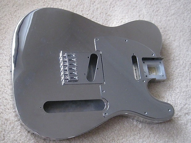 Polished aluminum Telecaster body project | Reverb