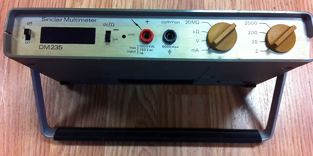 Sinclair DM-235 Digital Multimeter - For Parts | Reverb