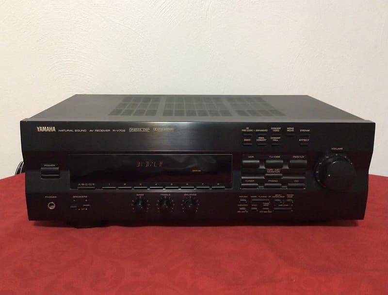 Yamaha Natural Sound AV Receiver R-V702 Dolby Pro Logic w/ | Reverb