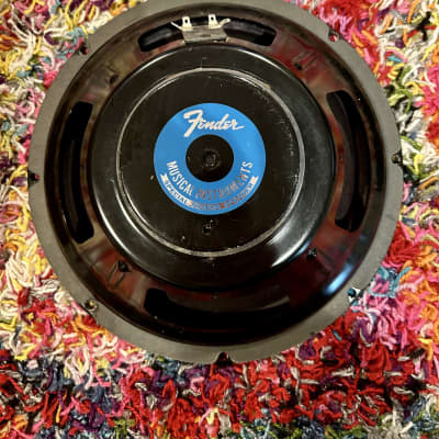 Fender 12 inch 8ohm Eminence “special design” speaker from | Reverb