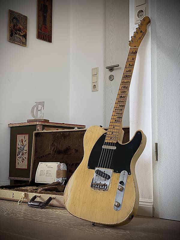 Panucci Tribute T Masterbuilt Boutique Relic Telecaster | Reverb